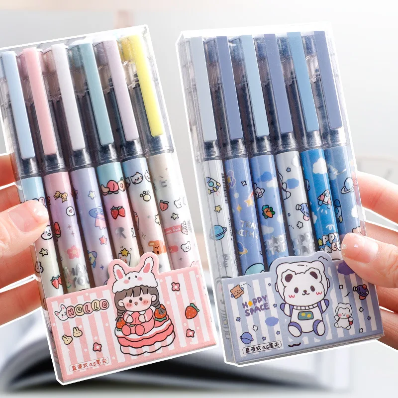Set Gel Pen Cute Stationery Kawaii Office | Japanese Pens Stationery ...