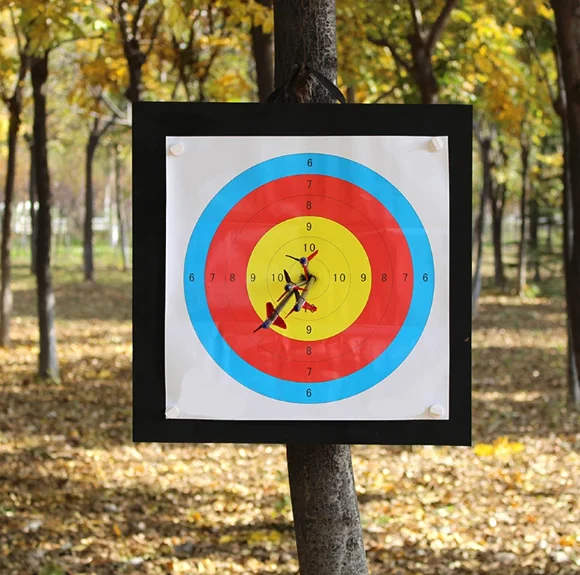 50-50cm-Archery-Target-Target-Paper-Practice-Bow-and-Arrow-Targets-for ...
