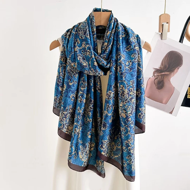 Fashion Accessories Women's Scarf Polyester Material Long Scarf ...