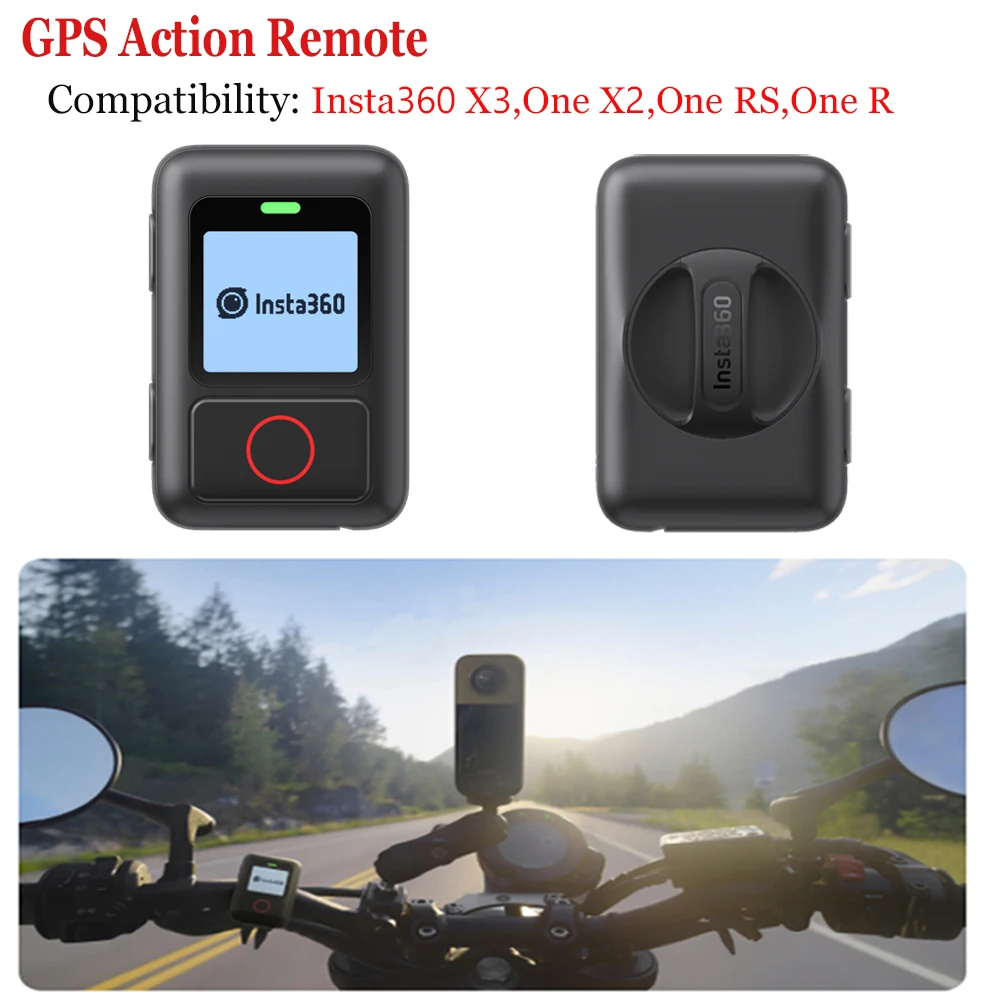 GPS-Remote-Control-for-Insta360-X3-One-X2-One-RS-GPS-Action-Remote ...