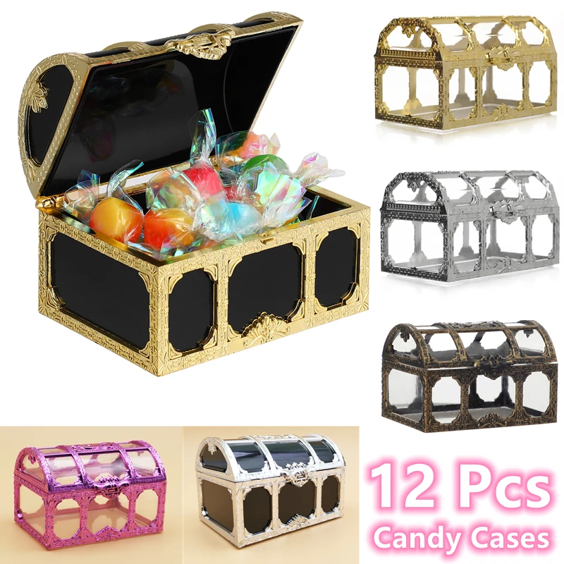 Transparent-Organizer-Trinket-Treasure-Storage-Mini-Home-Case-Chest ...