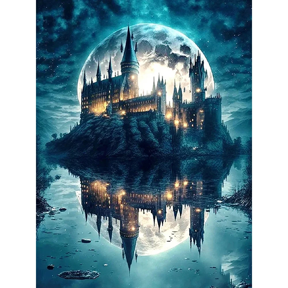 Zipper-Bag-5D-DIY-Harry-Potter-Diamond-Painting-Kit-Hogwarts-Castle ...