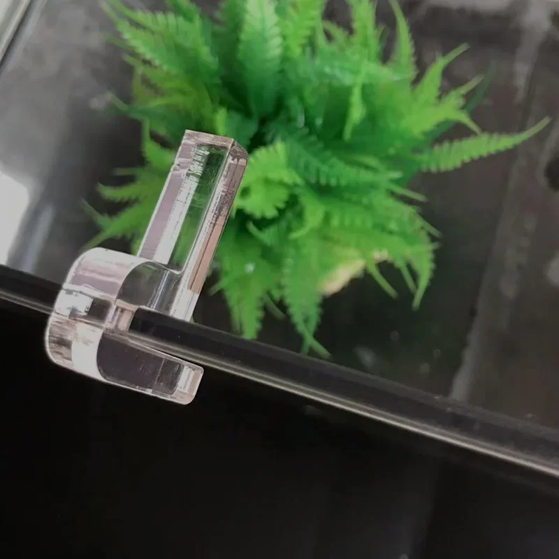 4-5-6-8-10-12-15mm-Acrylic-Aquarium-Fish-Tank-Clips-Glass-Cover-Support ...