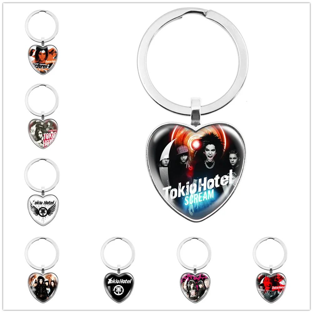 Tokio Hotel Keychain Rock Band Bill Kaulitz Hot Music Songer Picture ...
