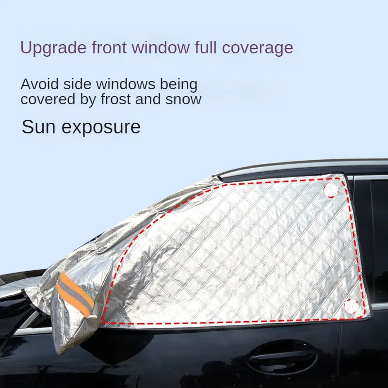 New-car-windshield-snow-shield-winter-snow-shield-widened-design ...