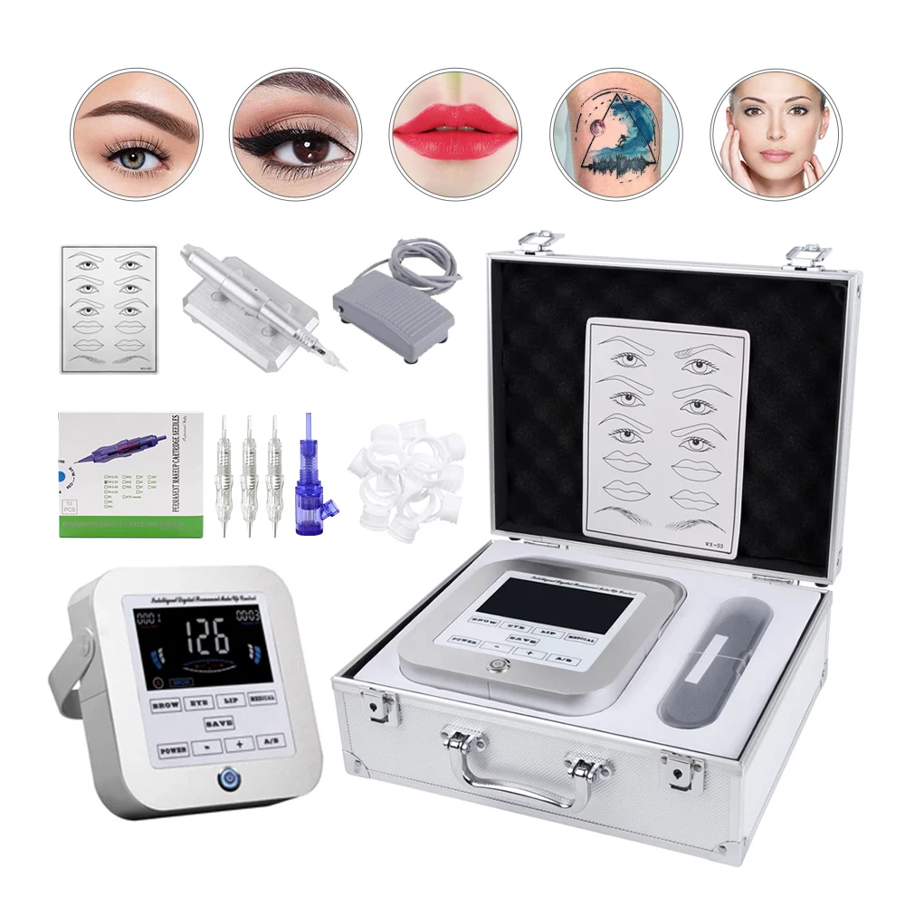 DHL Fast Shipping Permanent Makeup Machine Eyebrow Tattoo Machine ...