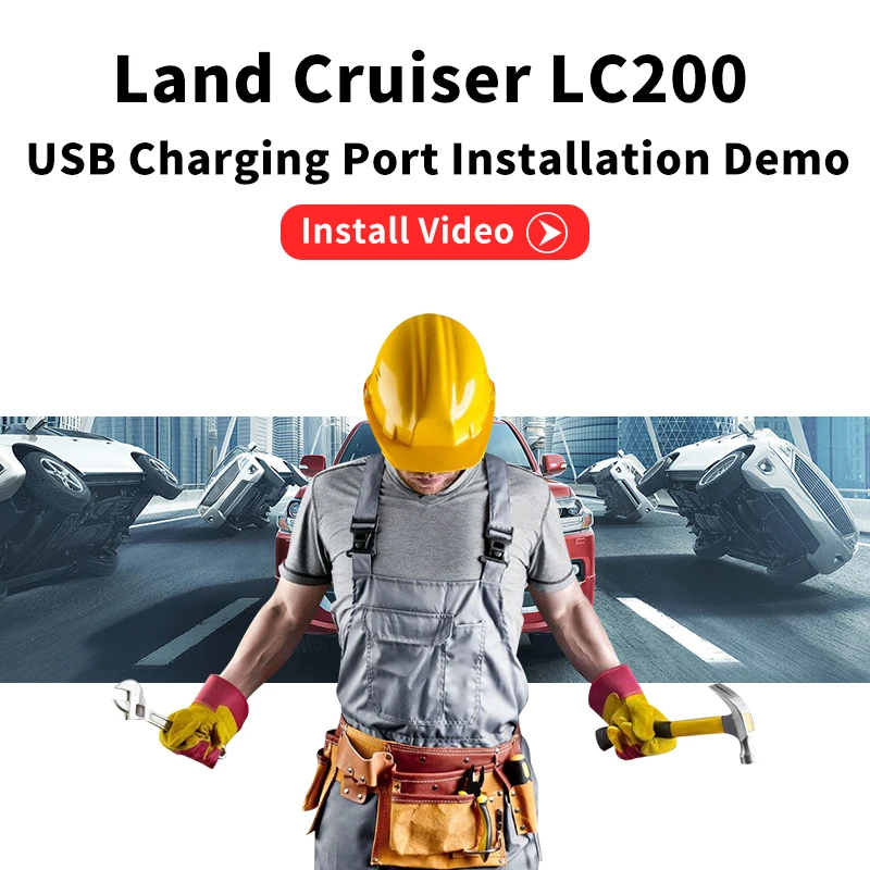 Para-Land-Cruiser-LC200-puerto-de-carga-USB-de-instalaci-n-de ...