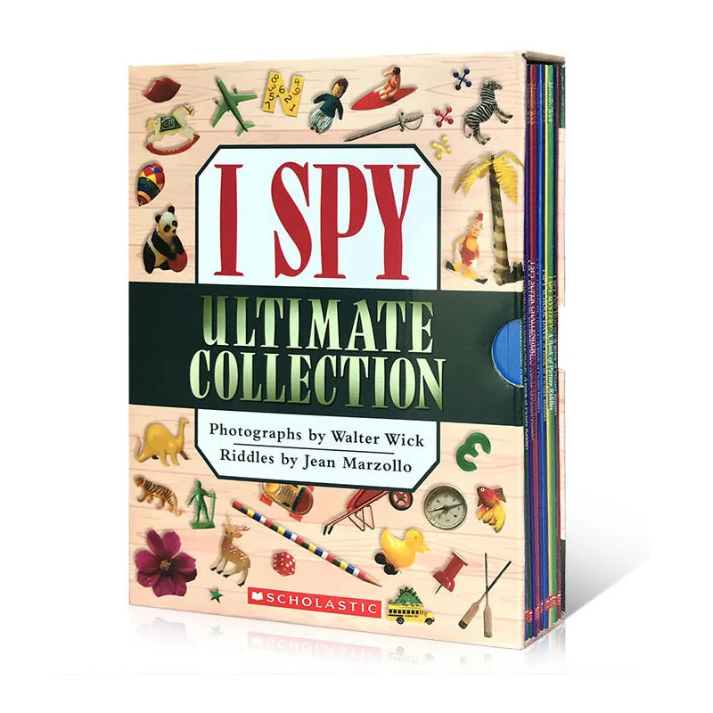 10-Books-Box-Set-I-Spy-Visual-discovery-English-Picture-Book-Early ...