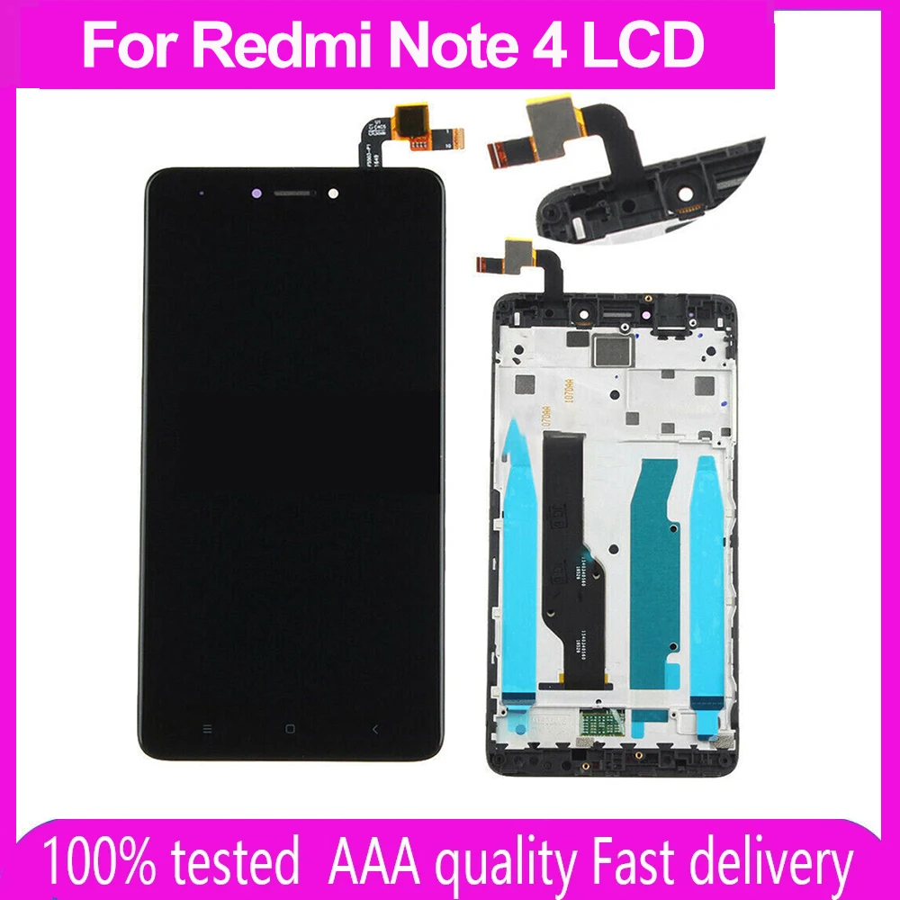 AAA-per-Redmi-note-4-Display-LCD-Touch-Screen-Digitizer-Assembly-per ...