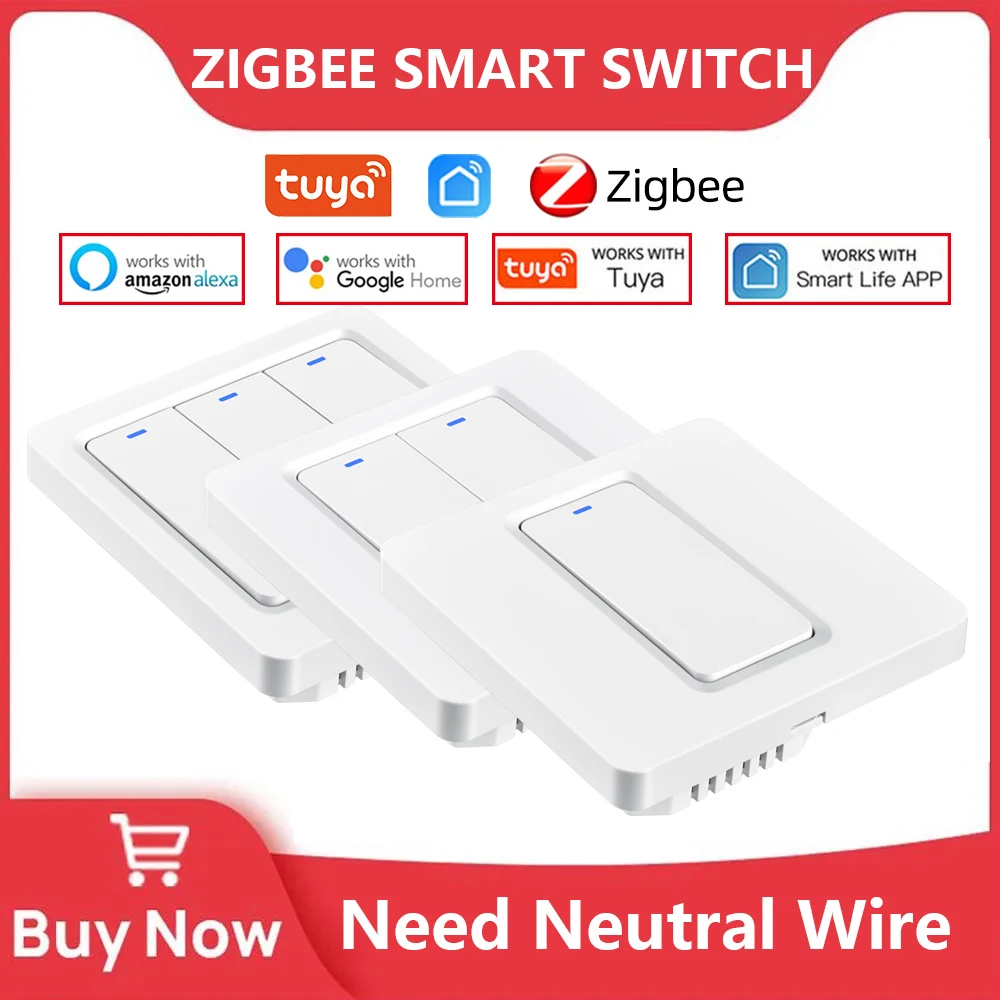 Tuya-ZigBee-Smart-Switch-EU-1-2-3-Gang-Switch-Push-Button-Controller ...