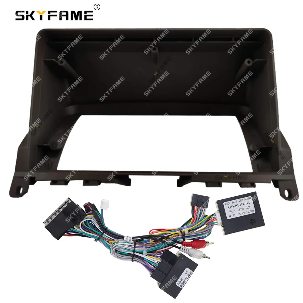 SKYFAME-Adaptador-de-Fascia-para-marco-de-coche-caja-Canbus-Kit-de ...
