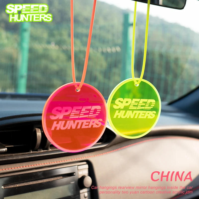 JDM-Style-Acrylic-Car-Mirror-Rearview-Pendant-Car-Interior-Pendants ...