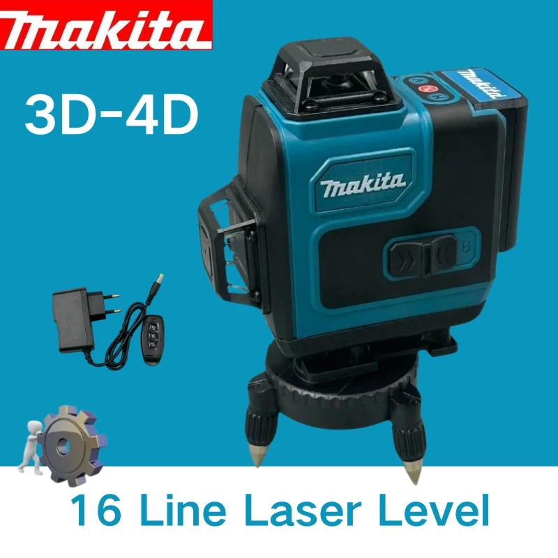Makita-High-Precision-16-Line-360-Horizontal-Vertical-Cross-Level-Green-Light-Laser-High ...