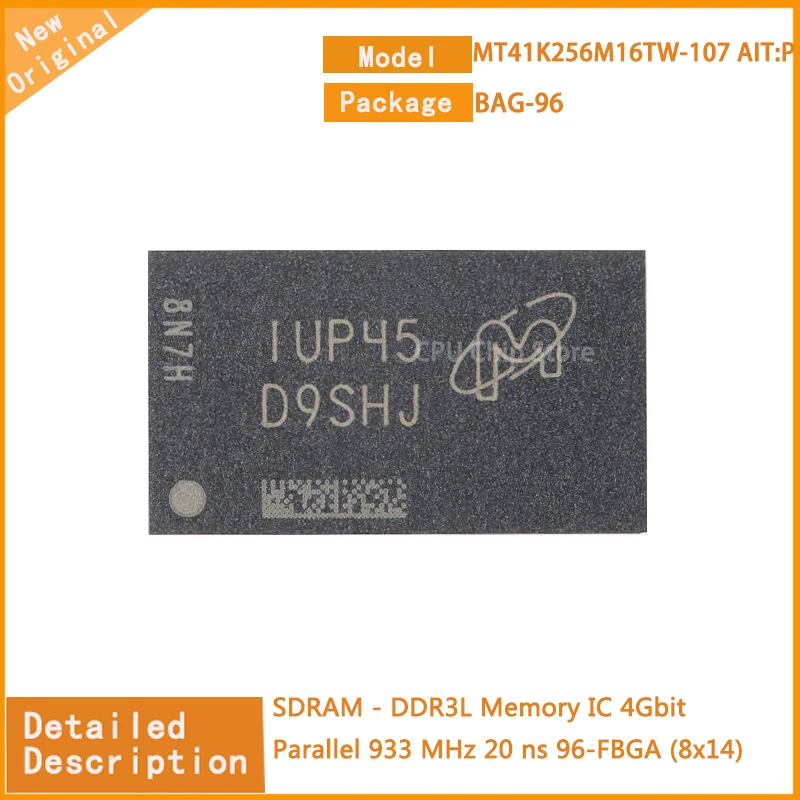 MT41K256M16TW 107: P MT41K256 SDRAM memoria DDR3L, IC, 4Gbit, paralelo ...