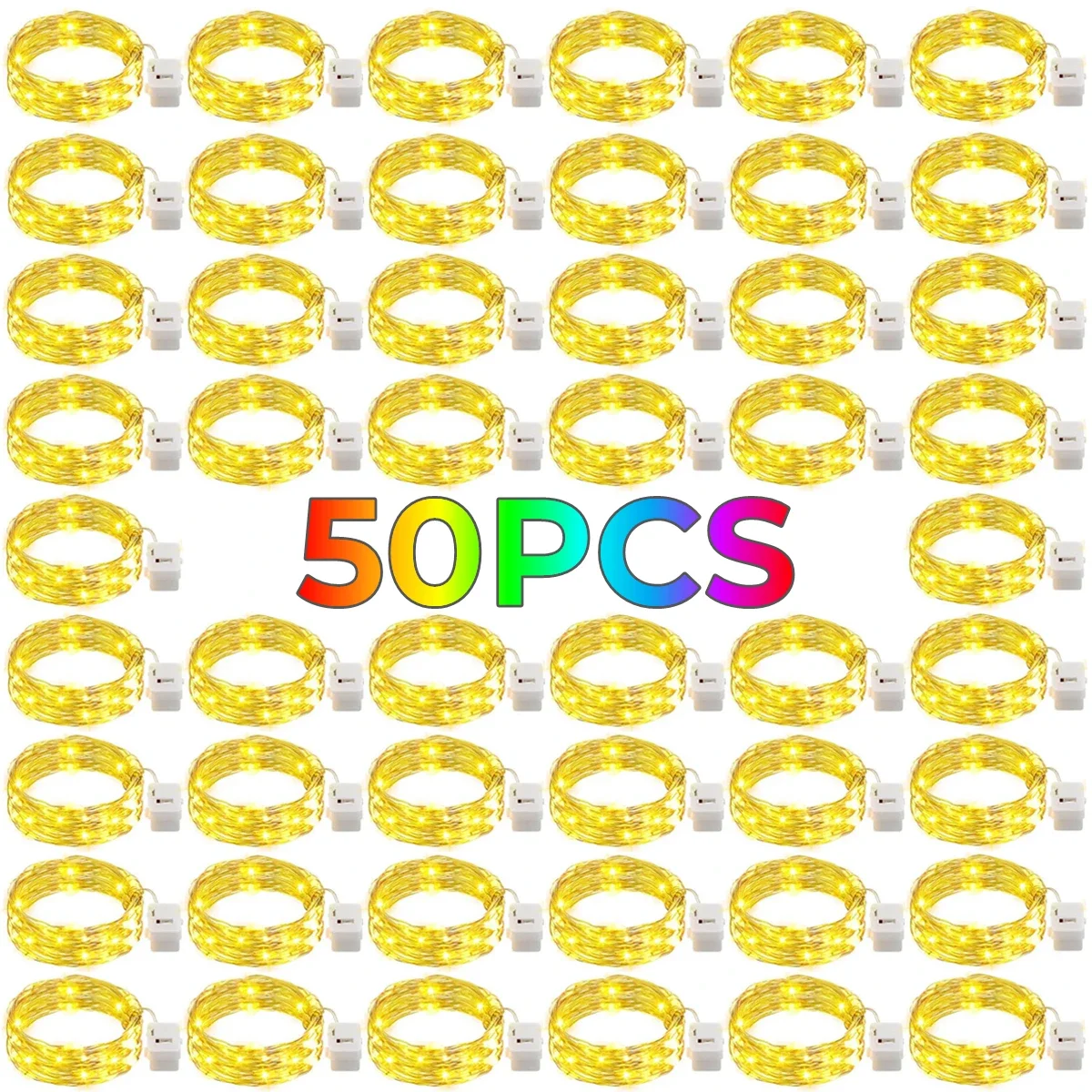 2-10-20-30-50PCS-LED-Fairy-Lights-With-Battery-2M-20-LEDs-String-Lights ...