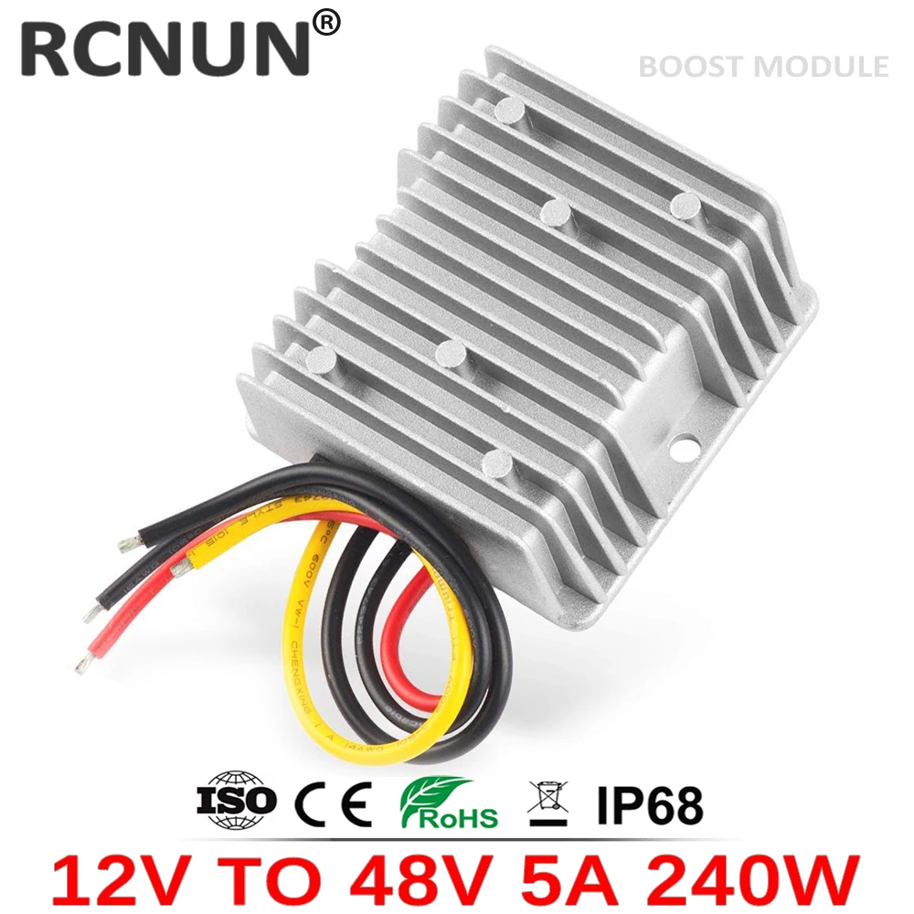 High Quality 12V to 48V 3A 4A 5A Step Up DC DC Converter 12 Volt to 48 ...