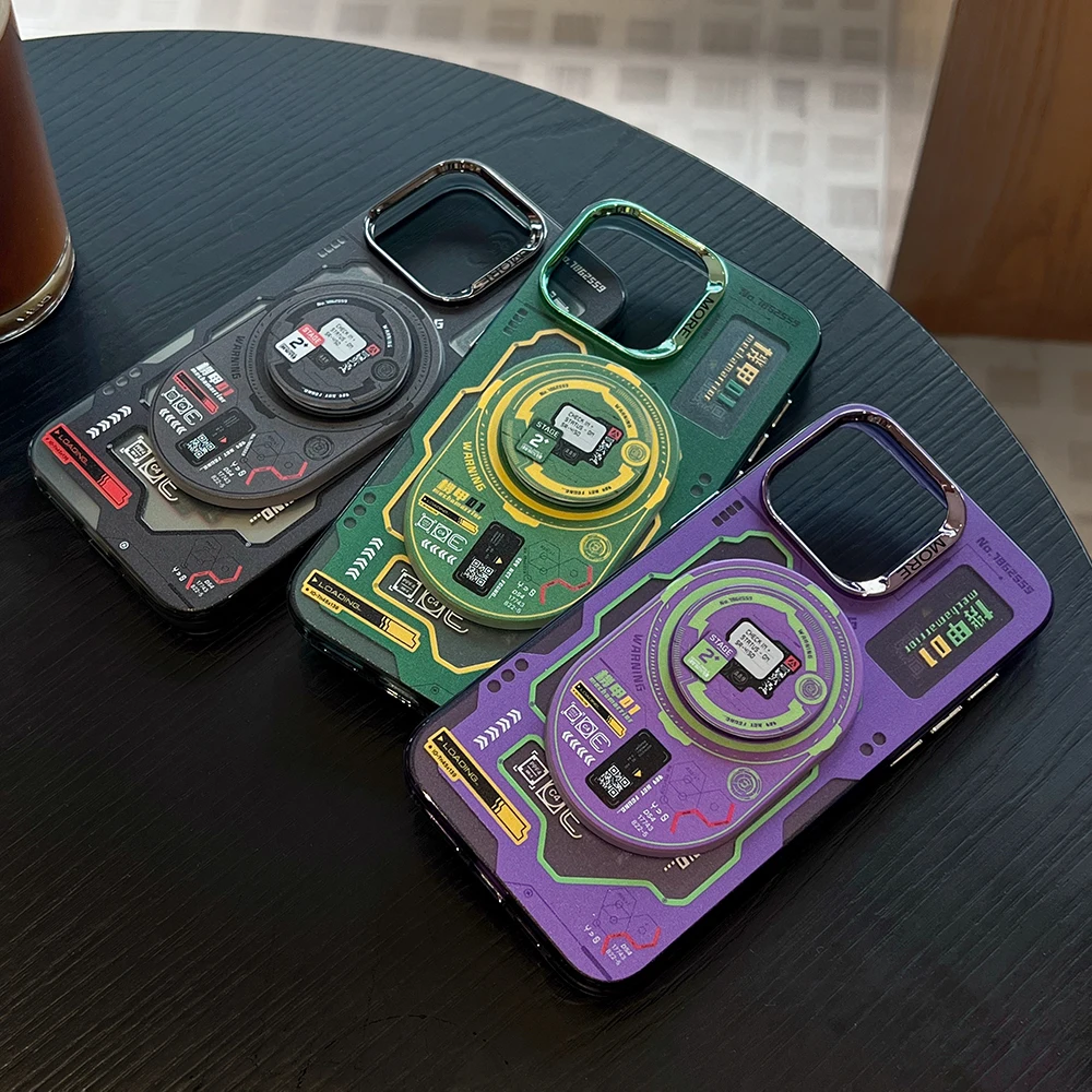 Hot-Style-Cool-Mecha-for-Magsafe-Magnetic-Stand-Phone-Case-for-IPhone ...