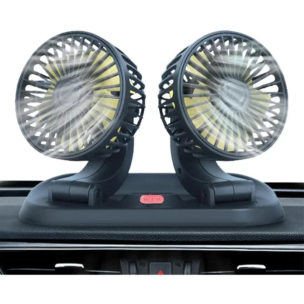 Car-Dashboard-Fan-Dual-Head-Dashboard-Cooling-Fan-Rechargeable ...