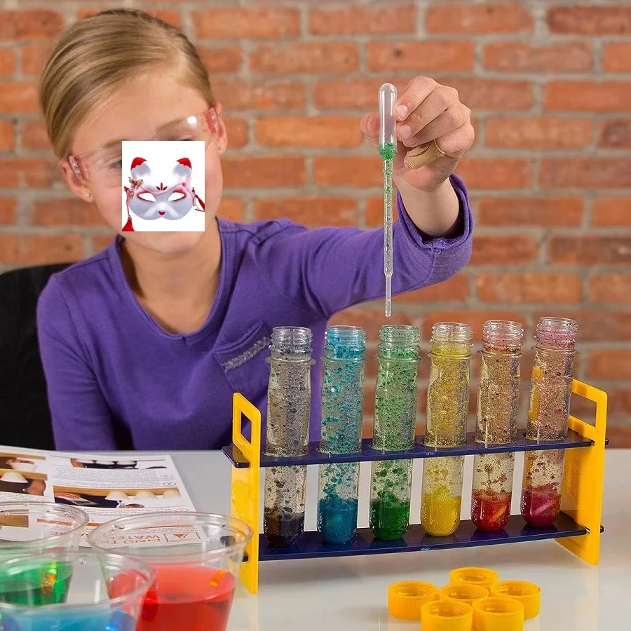 STEM-Science-Test-Tube-Kit-DIY-Explorar-Chemistry-Lab-Experiment ...