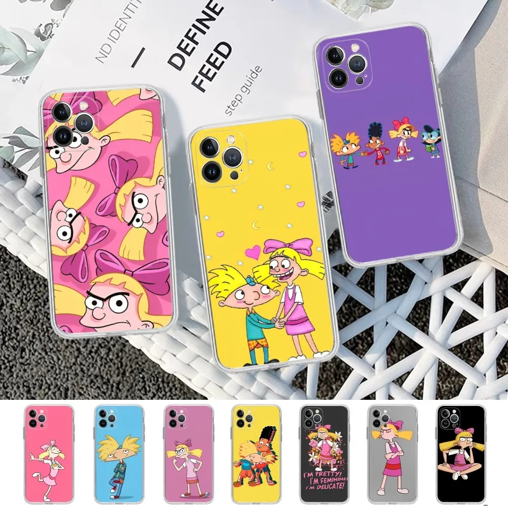 Hey-Arnold-Helga-Bonito-Phone-Case-For-iPhone-14-11-12-13-Mini-Pro-XS ...