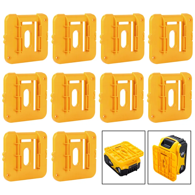 5/10PCS Battery Holder Stand for Dewalt 18V 20V Li ion Battery,Wall ...