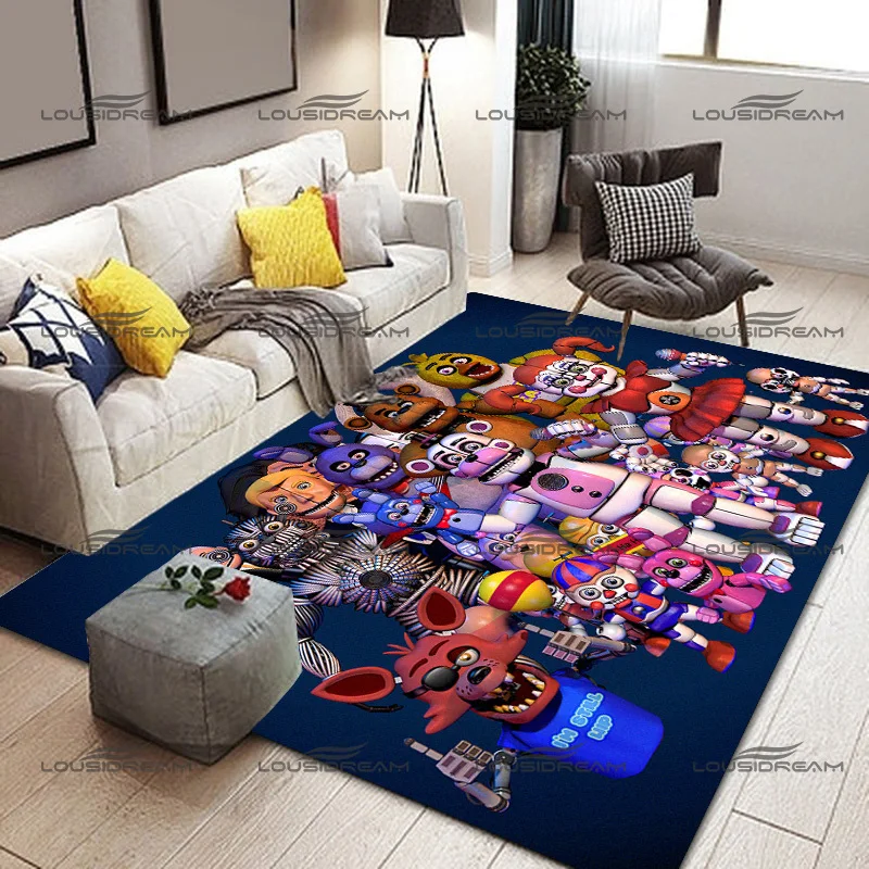 Horror-Game-Decor-Carpet-Square-Flannel-Cartoon-Teddy-Bear-Rugs-Modern ...