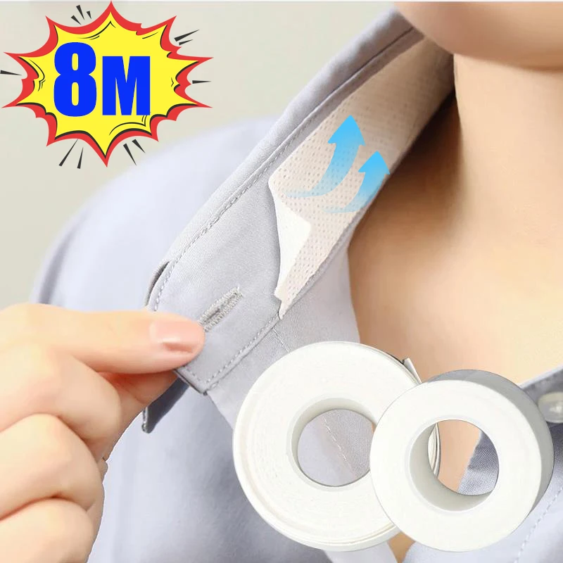 8m-Collar-Sweat-Absorbing-Pad-Disposable-Self-Adhesive-Breathable-Sweat ...