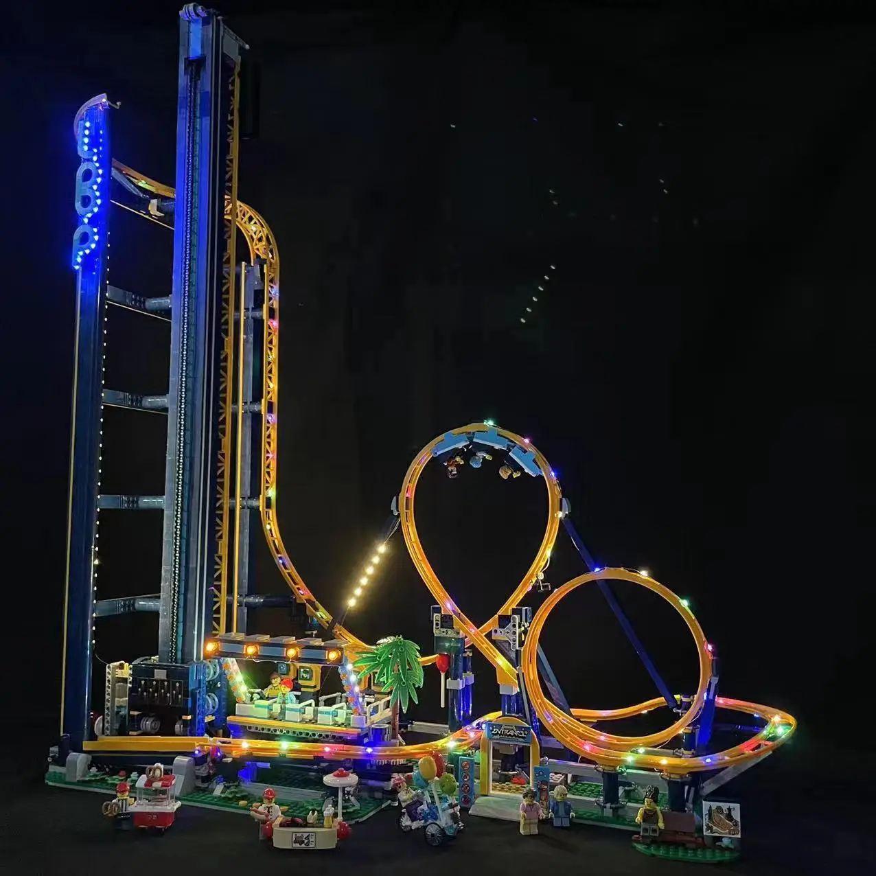 RC-LED-Light-Set-For-10303-Loop-Coaster-Blocks-Bricks-DIY-Toys-Only ...
