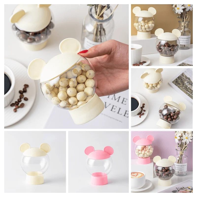 Disney-Mickey-Mouse-Plastic-Packaging-Bottle-Cute-Portable-Candy ...