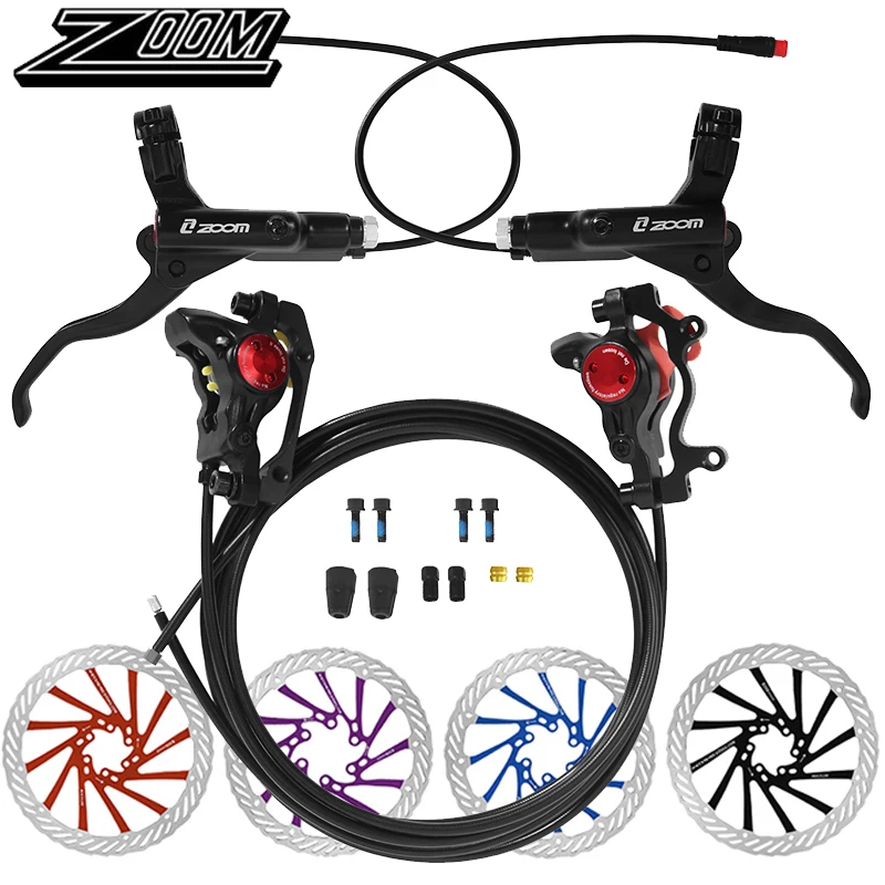 ZOOM HB775 E-Bike Hydraulic Brakes Set Electric Bike Disc Brake Kit ...