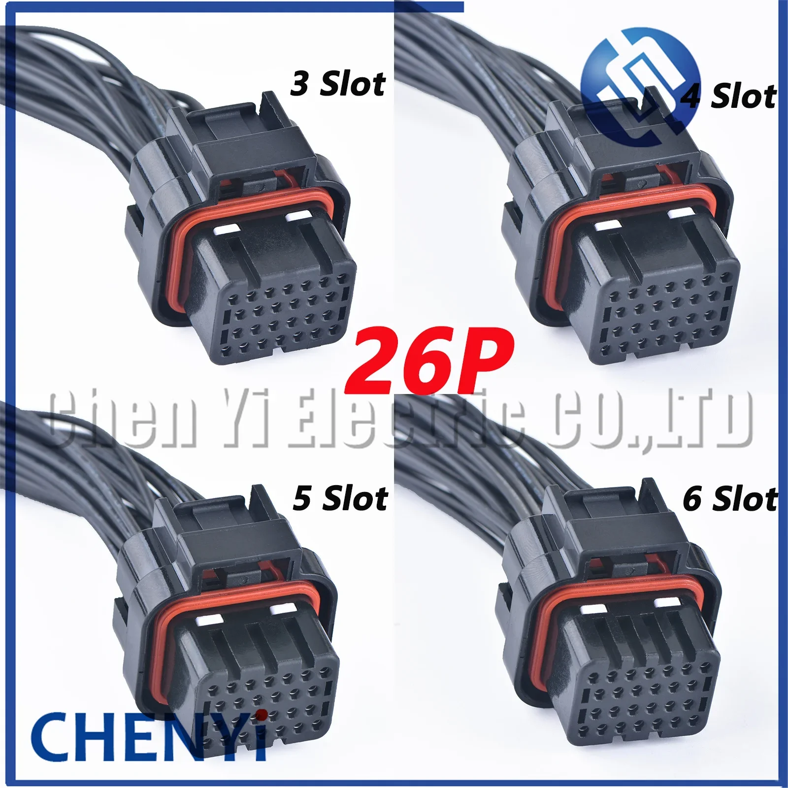 26 Pin Auto ECU Computer Connector Oil Gas Electrical Plug 3-1437290-7 ...