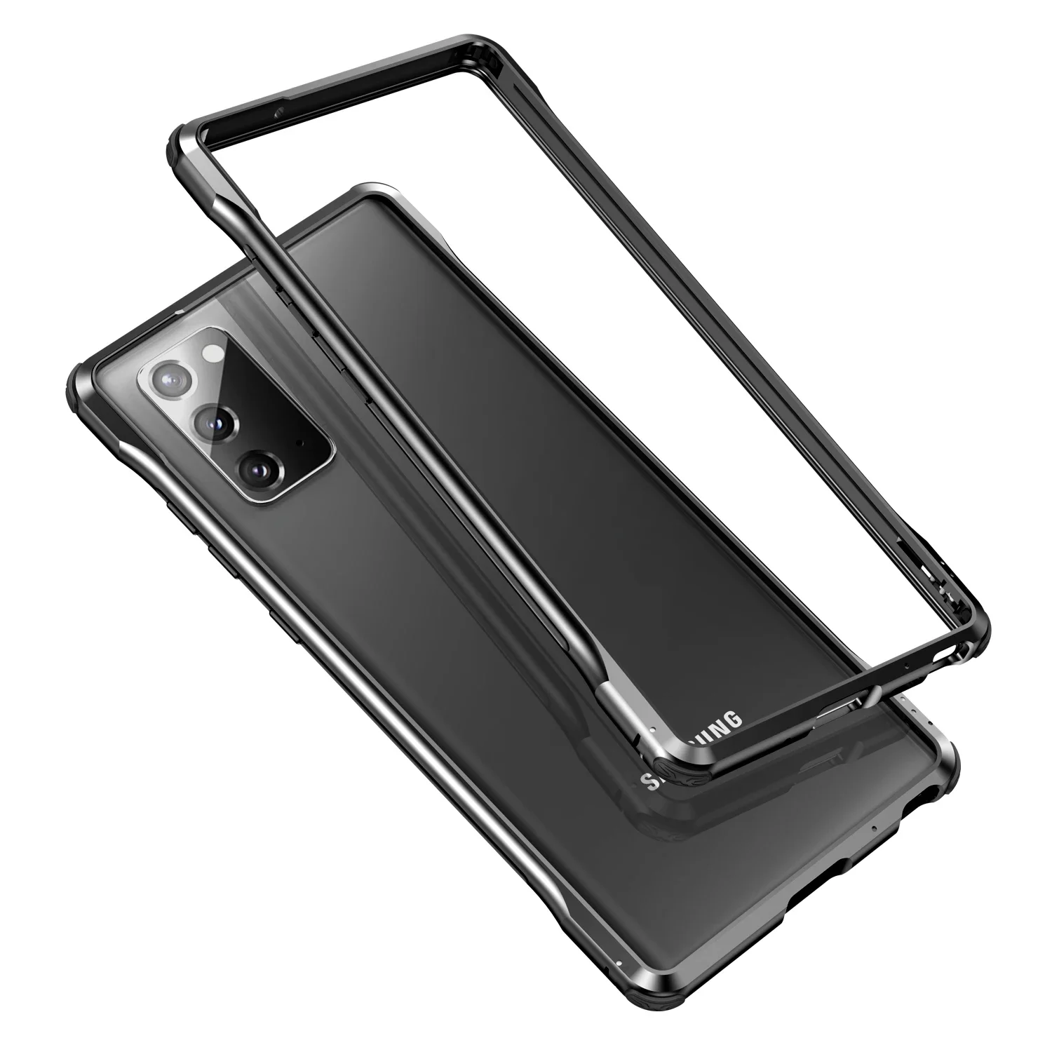Metal Bumper Protective Case For Samsung Galaxy Note 20 Ultra S20 S21 ...