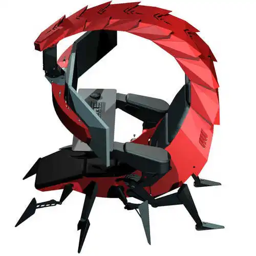 *Scorpio Zero Gravity Cockpit Ergonomic Computer Table And