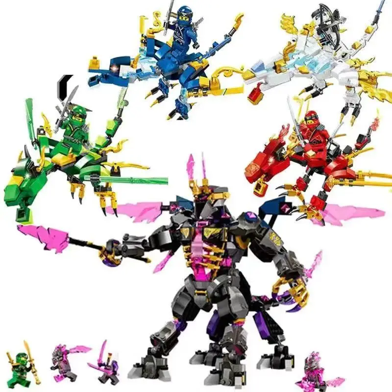 Cristal-rei-mech-modelo-mech-drag-o-bloco-de-constru-o-brinquedo ...