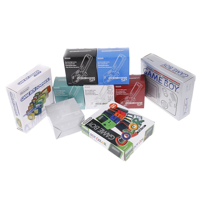 1PC-For-GBA-GBC-GBA-SP-GB-DMG-Game-Console-New-Packing-Box-Carton-for ...