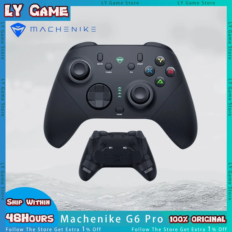 Machenike-G6-Pro-Gamepads-Bluetooth-Sem-Fio-Hall-Rocker-Controlador-de ...
