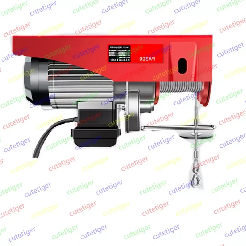 Winch-Jack-PA300-Household-Miniature-Electric-Hoist-Crane-220V-650W ...