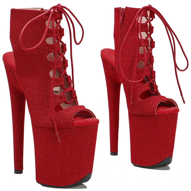 Platform Boots High Leecabe | Shoes Pole Dance 20cm | Leecabe Pole ...