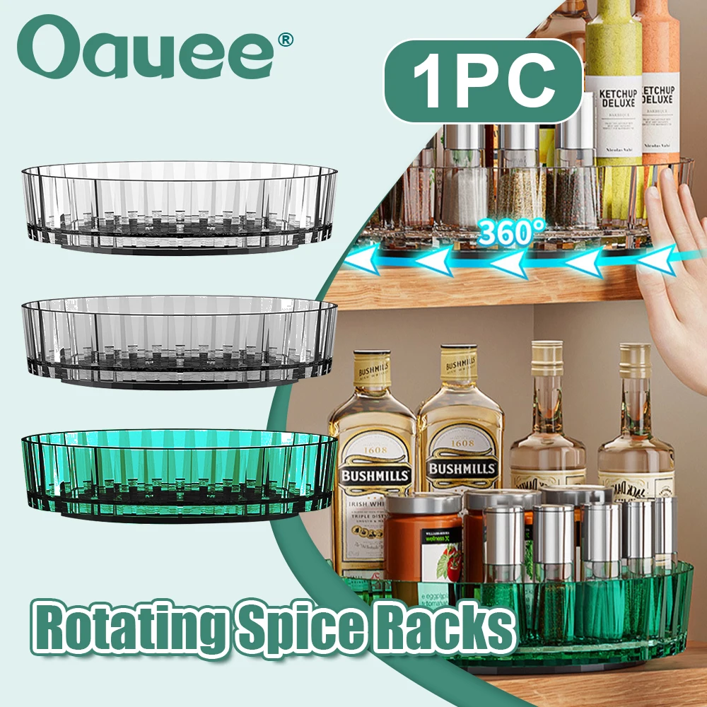 Round-Kitchen-Storage-Rack-Rotatable-Spice-Rack-Household-Spice-Kitchen ...