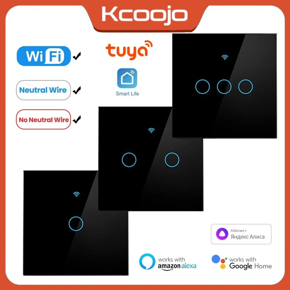 Wifi-Smart-Light-Switch-EU-86-Glass-Screen-Touch-Panel-Voice-Control ...
