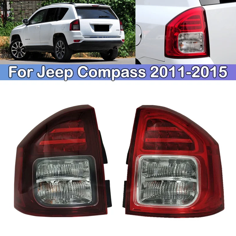 DCGO For Jeep Compass 2011 2012 2013 2014 2015 Taillight Brake Light ...