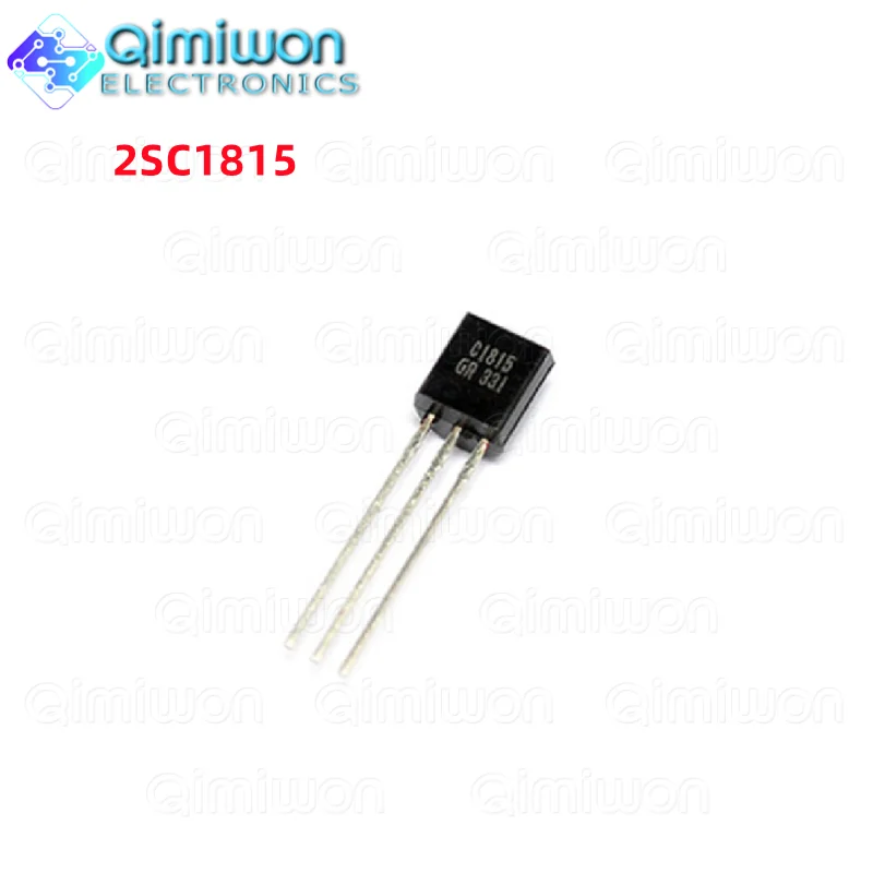 100pcs 2SC1815 TO 92 50V/150mA In line triode copper pins| | - AliExpress