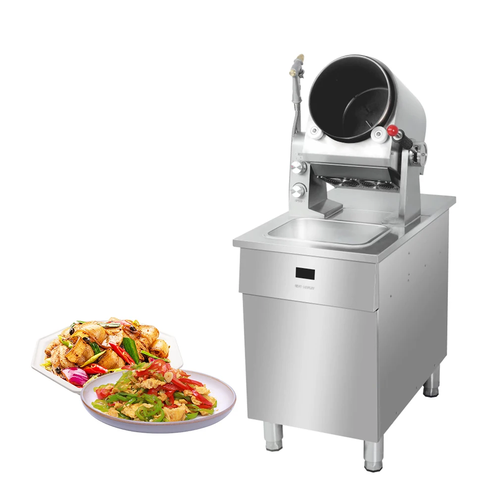 Freestanding Automatic Cooking Machine Restaurant Intelligent Cooking Robot Commercial Kitchen ...