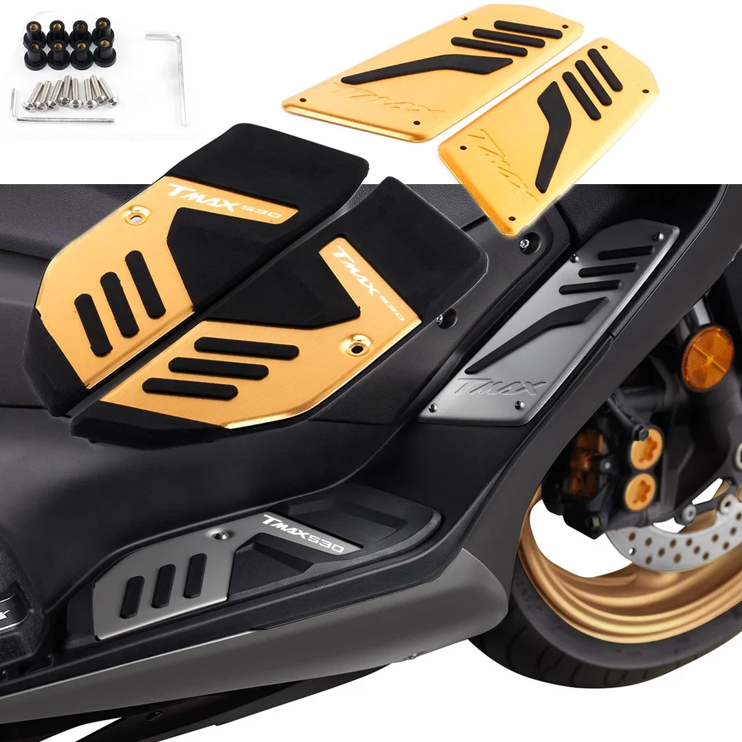 Motorcycle-CNC-Front-Rear-Footboard-Foot-Peg-Footrests-Steps-For-YAMAHA ...