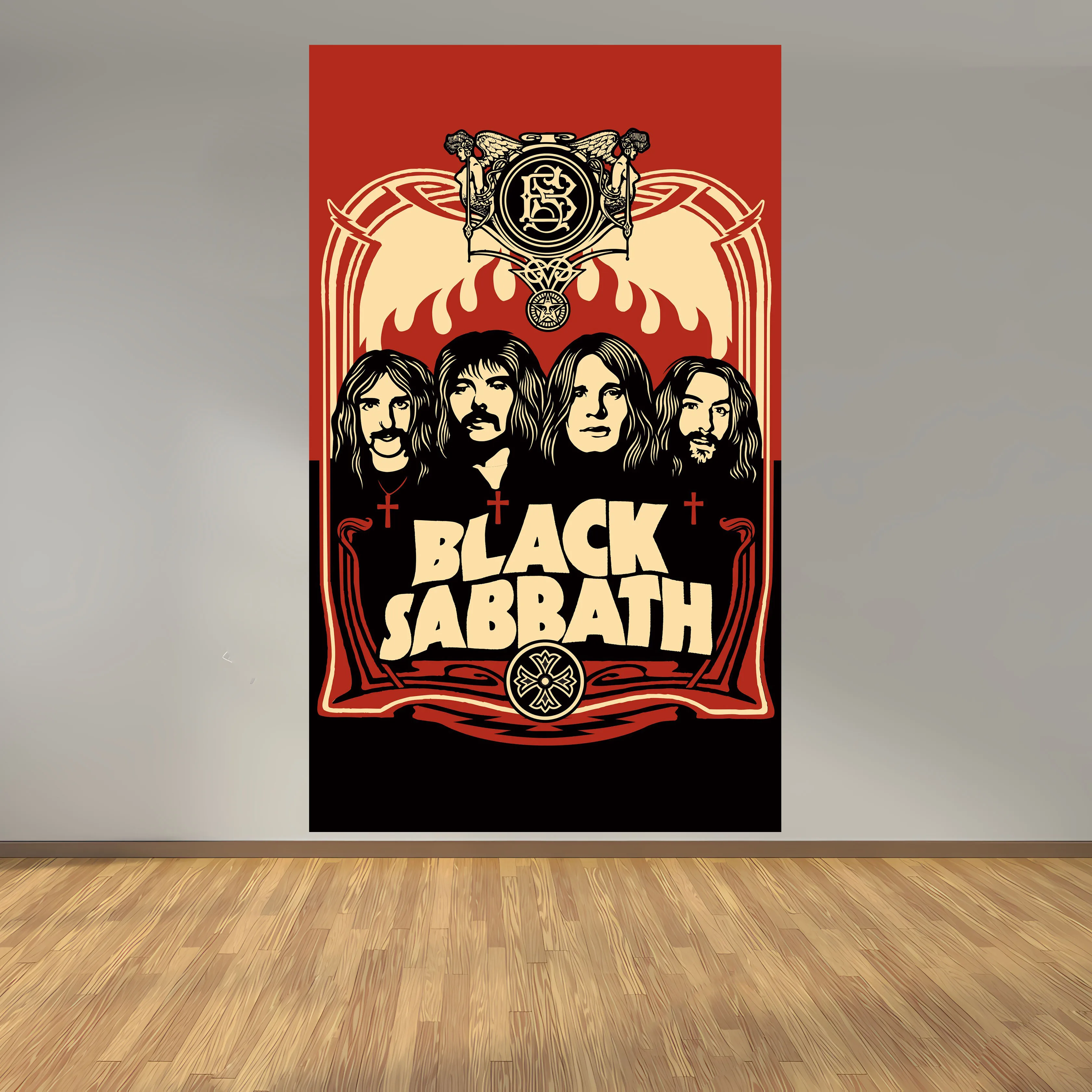 Sabbaths-tapiz-de-fondo-de-m-sica-Rock-de-Metal-negro-mejor-regalo ...