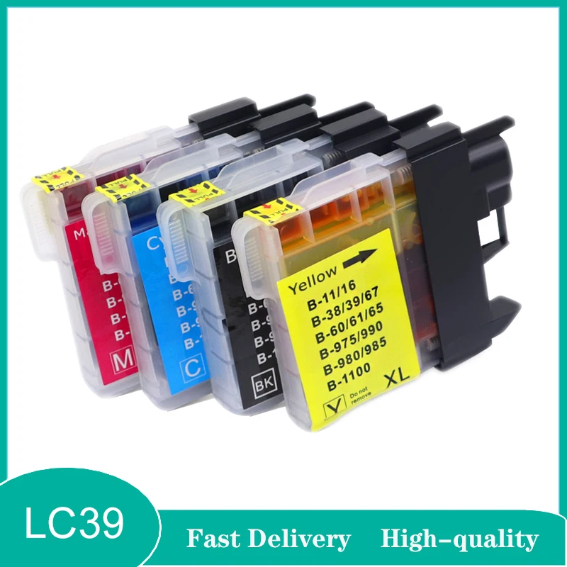 Vilaxh For Brother lc39 lc975 lc985 ink cartridge compatible for ...