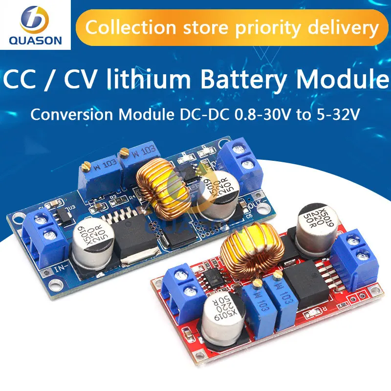 오리지널 XL4015 E1 5A DC DC CC CV 리튬 배터리 스텝 다운 충전 보드, Led 전력 변환기 리튬 충전기 모듈 ...