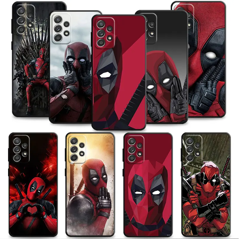 Marvel-Deadpool-Phone-Case-For-Samsung-Galaxy-A52-A12-A34-A54-A73-A53 ...