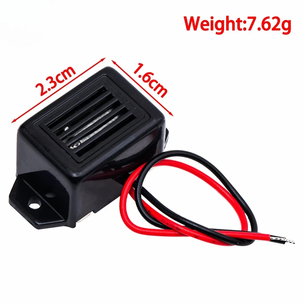 Alarm Buzzer DC 12V 85dB Mini Electronic Alarm Buzzers Constant Tone ...