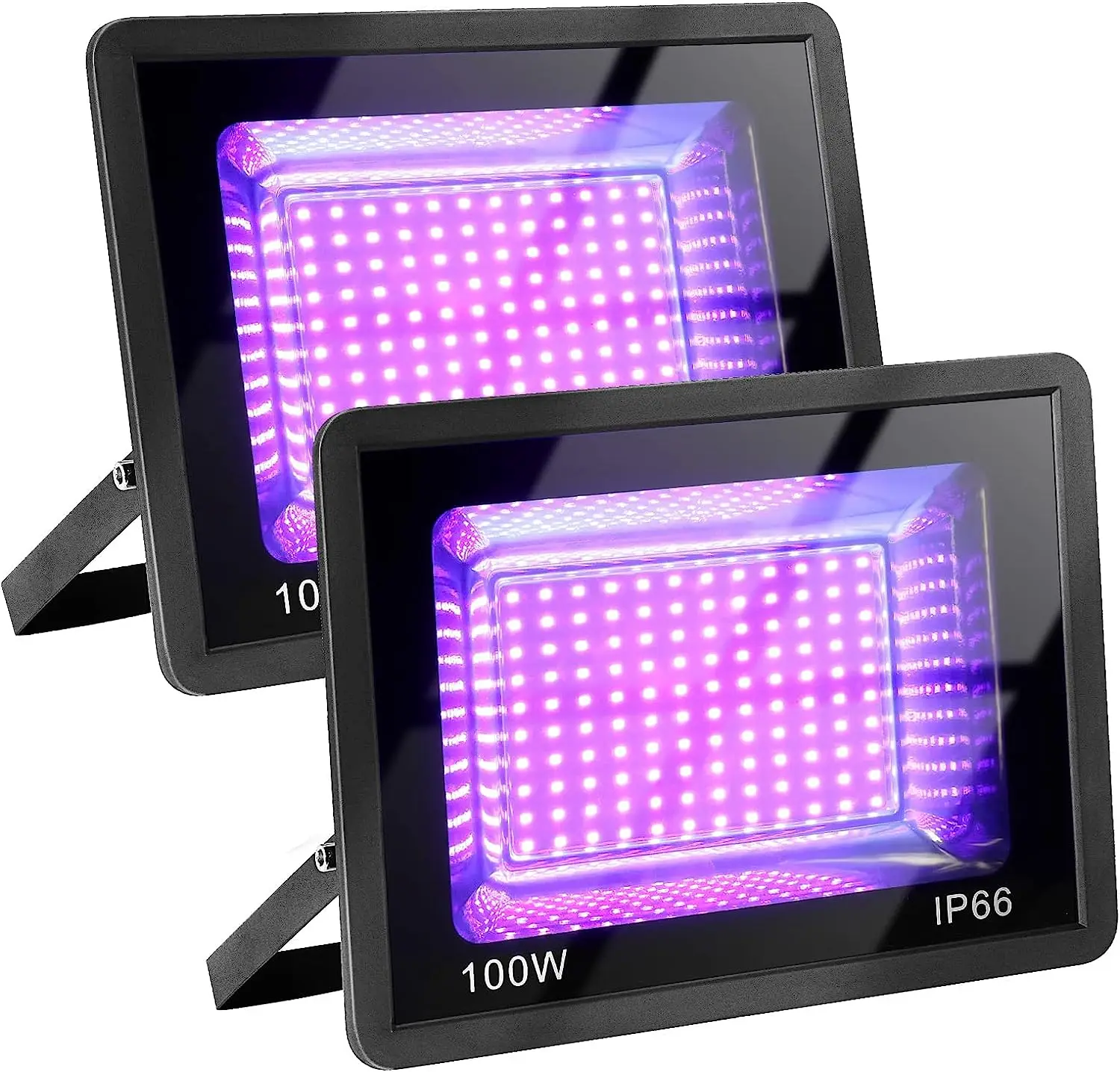 Black-Light-2-Pack-100W-LED-Black-Light-UV-Flood-Light-Outdoor-IP66 ...